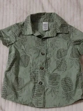 Carter's | Matching Sets | Carters Green Pineapple Print Kids Matching ...